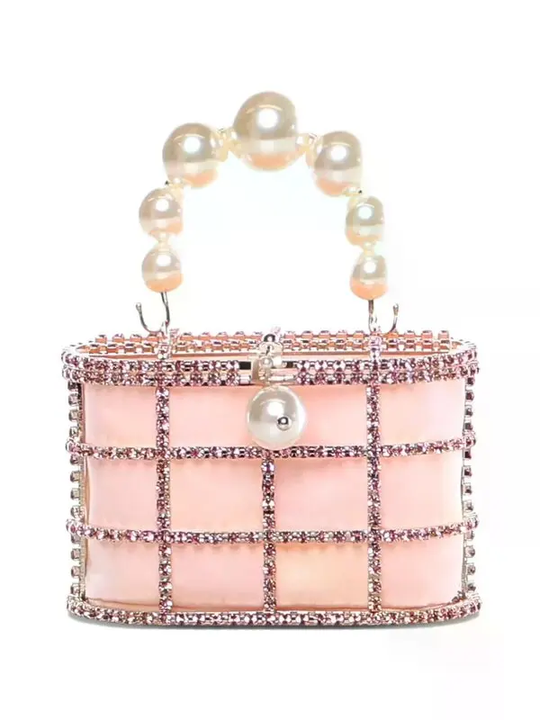 Rosantica Holli Pearl-handle Tote - Pink