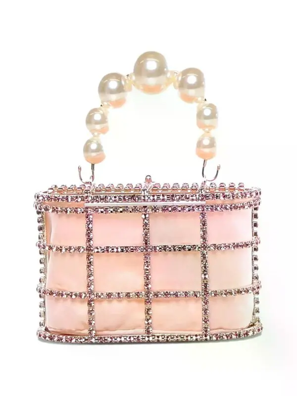 Rosantica Holli Pearl-handle Tote - Pink