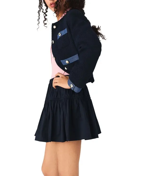 Maje Vitanat Jacket - Navy