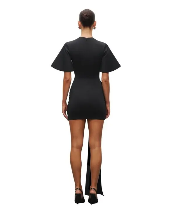 HEIRESS BEVERLY HILLS The Draped T-shirt Mini Dress