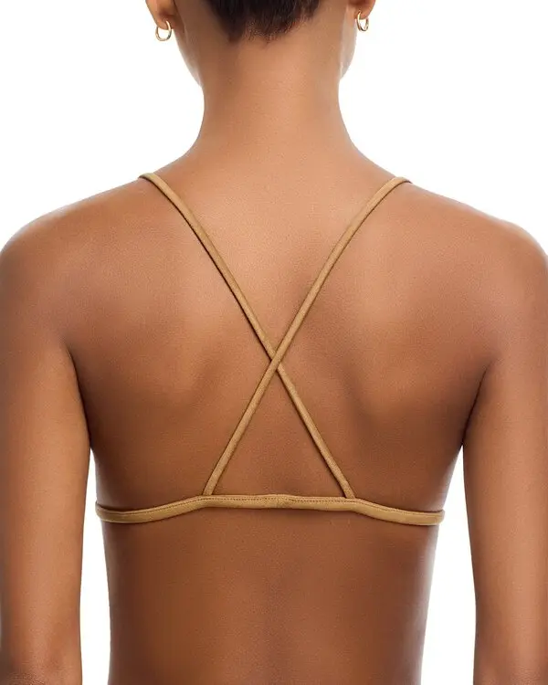 Norma Kamali Triangle Bikini Top