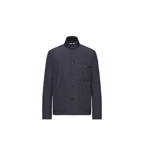 Moncler Westerlies Down Shirt Jacket - Blue