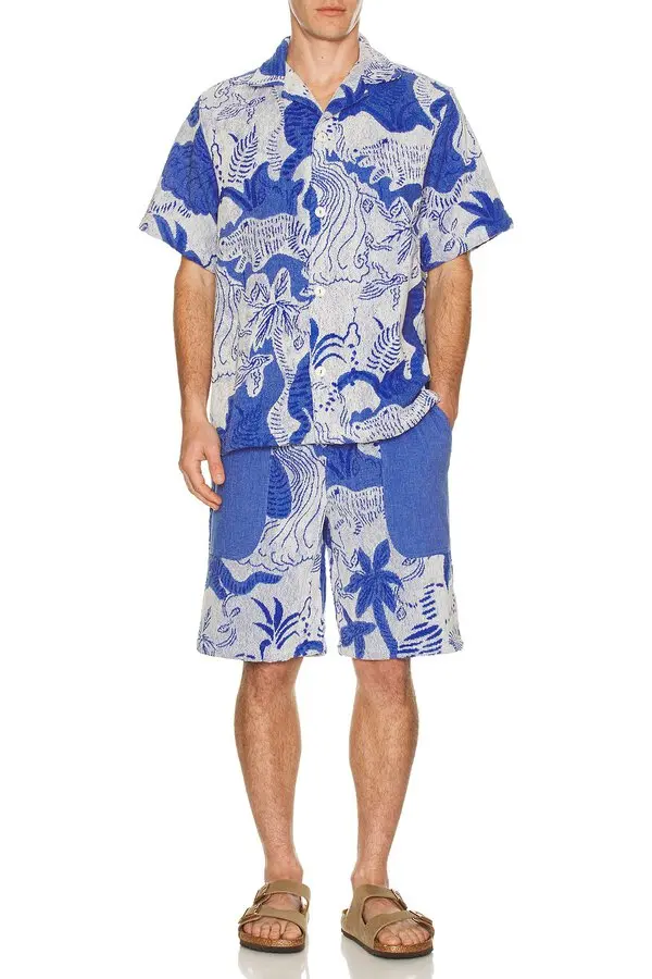 Oas Mystea Cuba Shirt - Blue