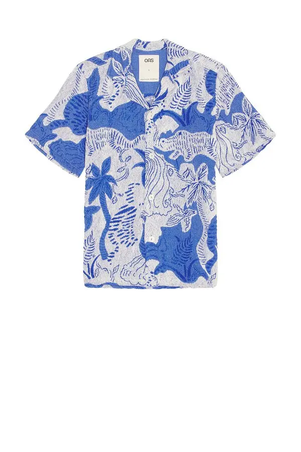 Oas Mystea Cuba Shirt - Blue