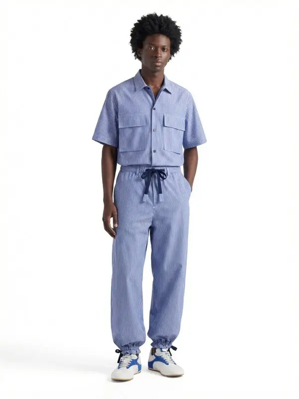 Sacai Poplin Shirt - Blue