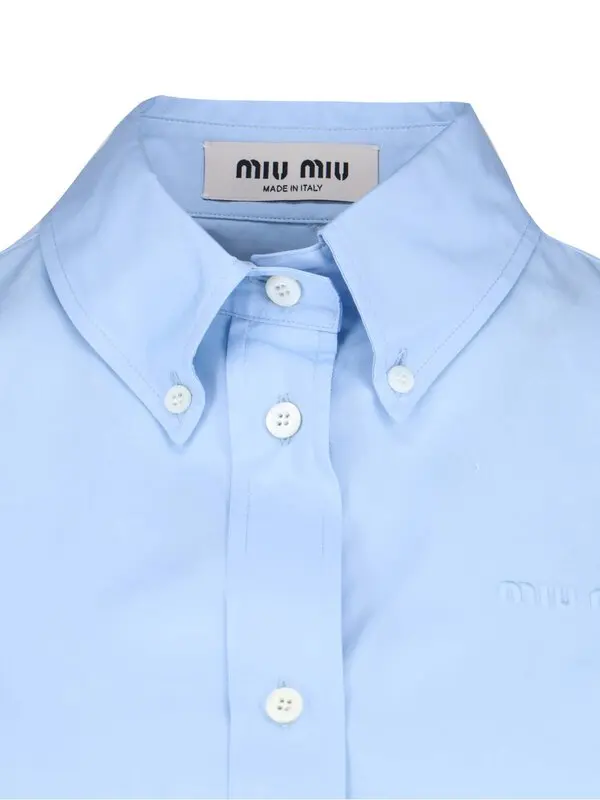 Thom Browne Balenciaga Cotton Poplin Striped Shirt