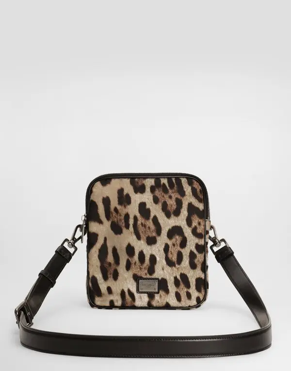 Dolce & Gabbana Leopard Nylon Bag - Print