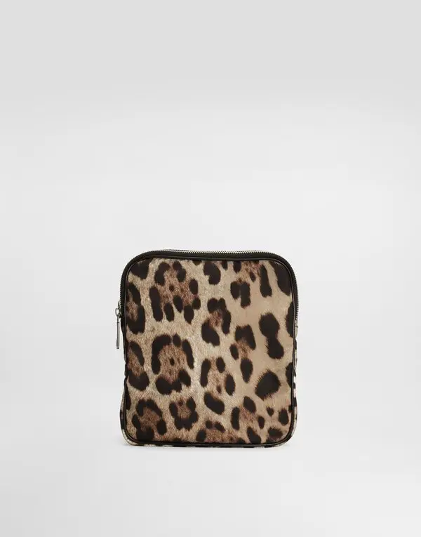 Dolce & Gabbana Leopard Nylon Bag