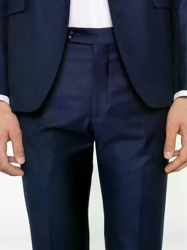 Tagliatore Flap-pocket Suit - Blue
