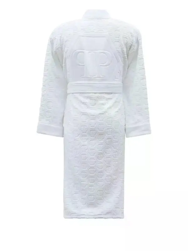 Philipp Plein Kimono Hexagon Bath Robe