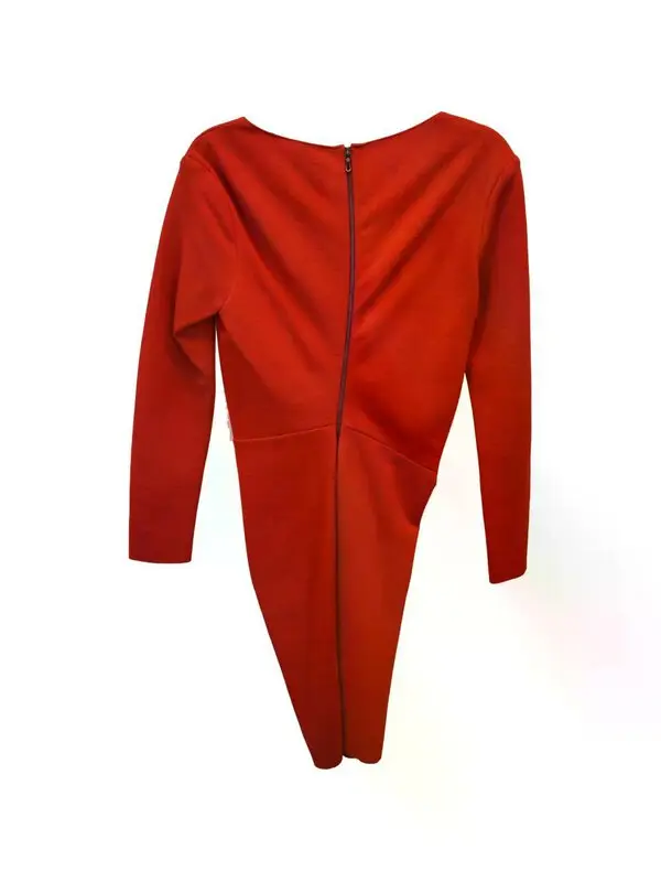 LANVIN Crew-neck Long Sleeve Dress