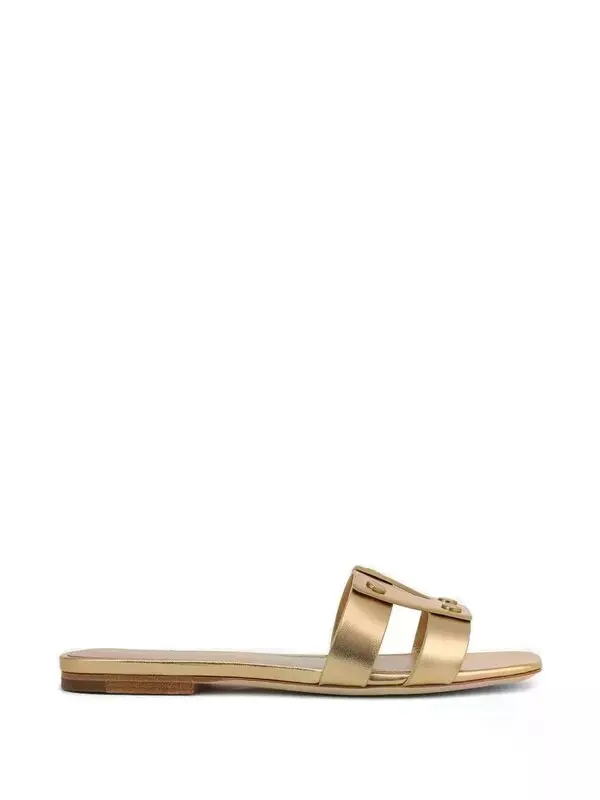 Veronica Beard Strap Logo Sandals