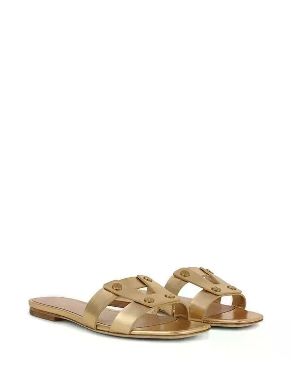 Veronica Beard Strap Logo Sandals