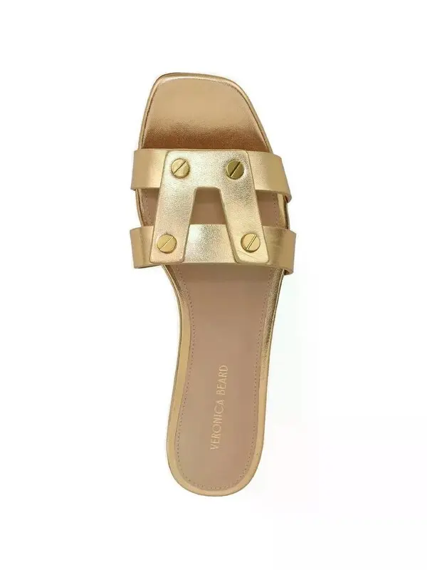 Veronica Beard Strap Logo Sandals