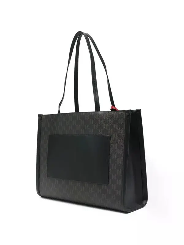 Karl Lagerfeld Logo-appliqué Tote Bag - Brown