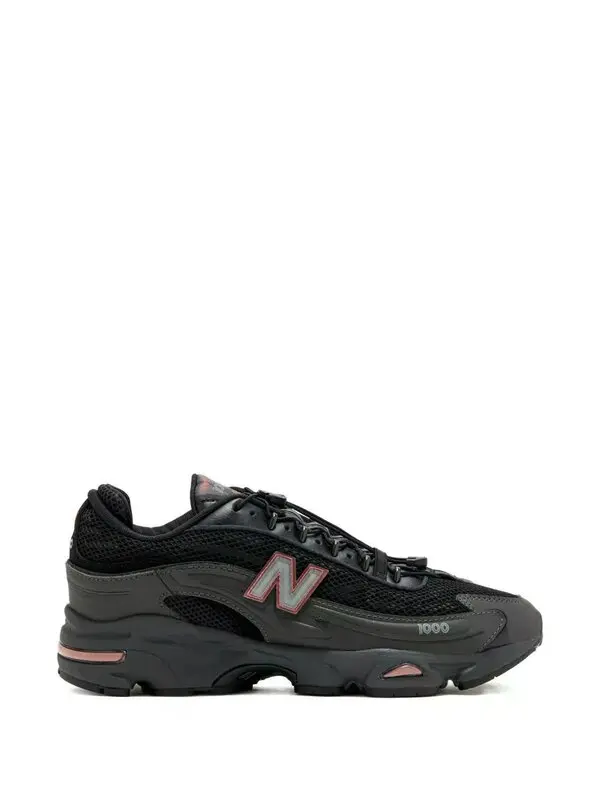 NEW BALANCE 1000 Lace-up Sneakers - Black