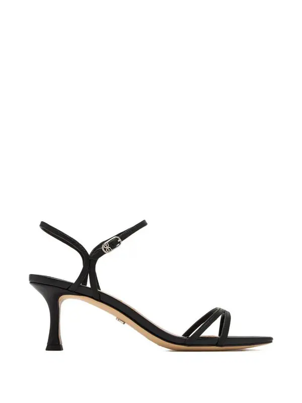 Sam Edelman Strappy Heeled Sandals - Black