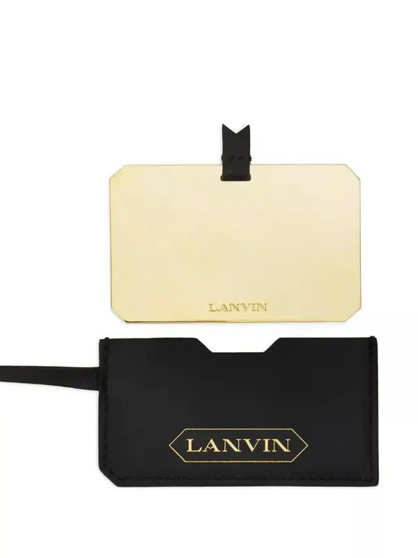 LANVIN Cut-out Studded Bucket Bag