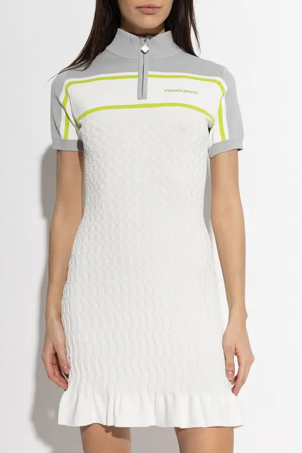 Casablanca Logo Knit Dress