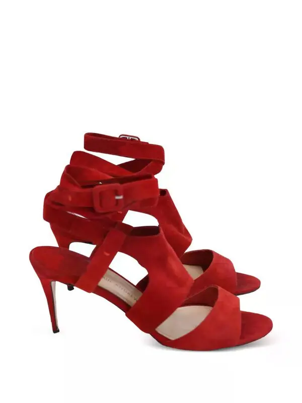 PAUL ANDREW Suede High Heel Sandals