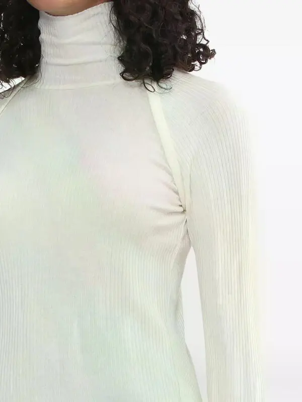 Helmut Lang Ribbed Turtleneck T-shirt