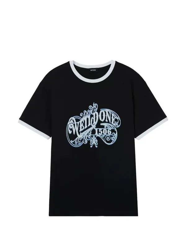 We11Done Graphic-print T-shirt - Black