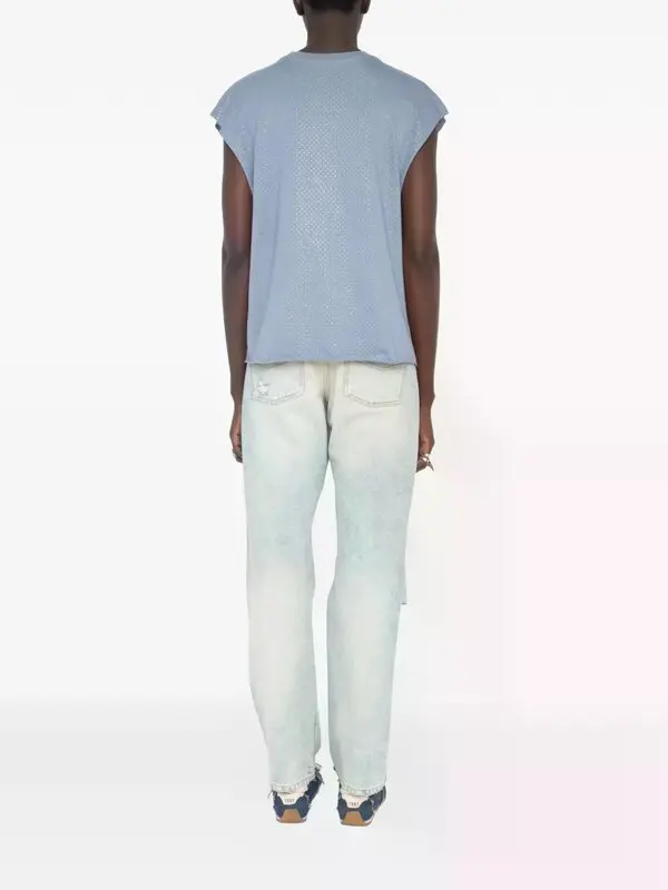 Zadig&Voltaire Cloe Rhinestone T-shirt - Blue