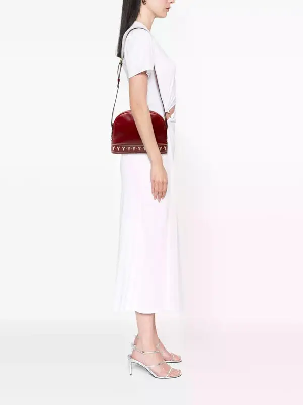 Saint Laurent 1990-2000 Leather Dome Shoulder Bag