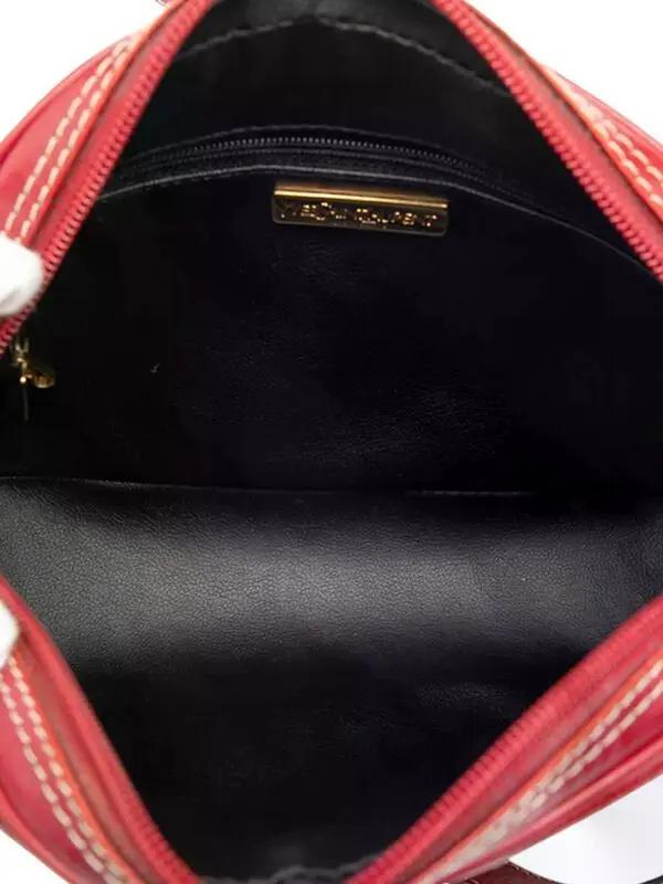 Saint Laurent 1990-2000 Leather Dome Shoulder Bag