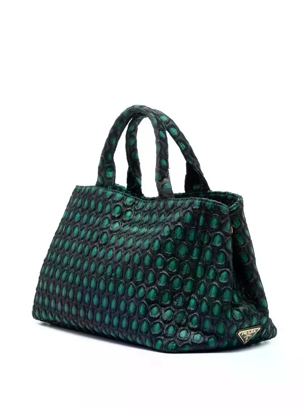 Prada 2013-2025 Broccato Canapa Satchel