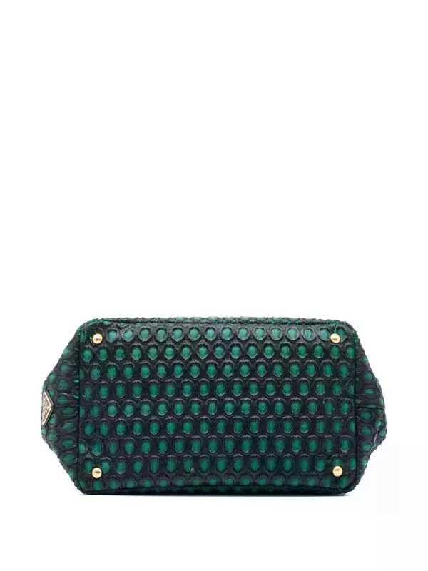 Prada 2013-2025 Broccato Canapa Satchel