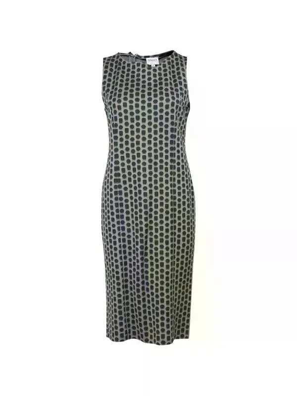 Giorgio Armani Polka Dot-pattern Midi Dress