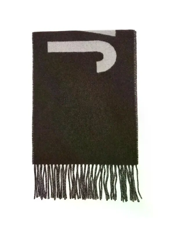 Jacquemus Logo Scarf - Brown