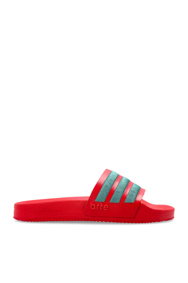 Adidas Arte Antwerp Ailette Slides - Red