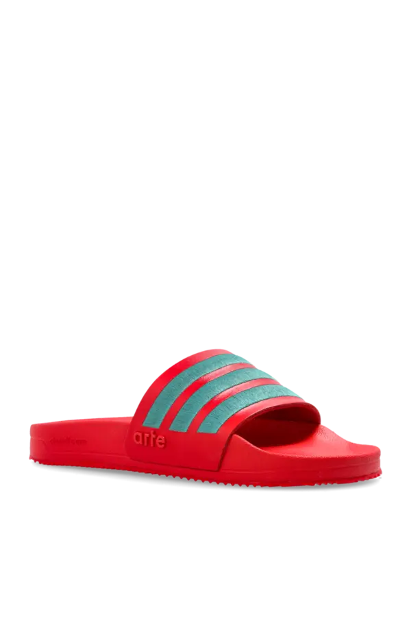 Adidas Arte Antwerp Ailette Slides - Red