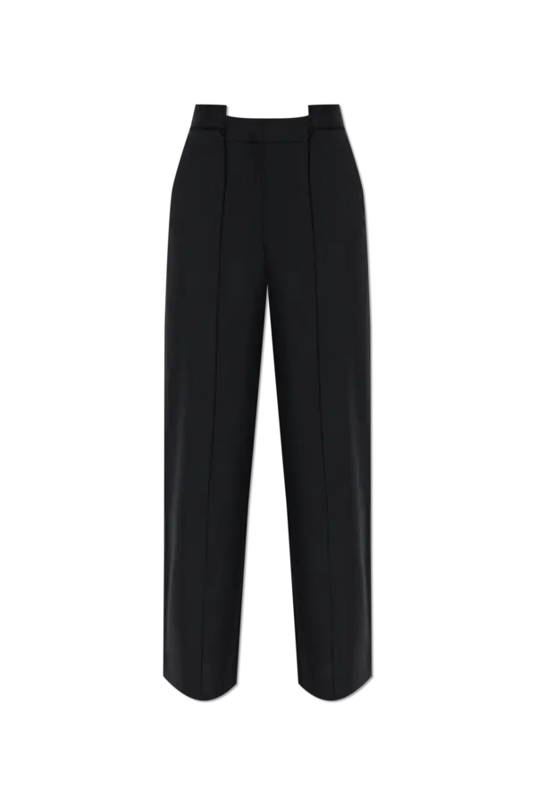 Officine Générale Azora' Wool Trousers - Black