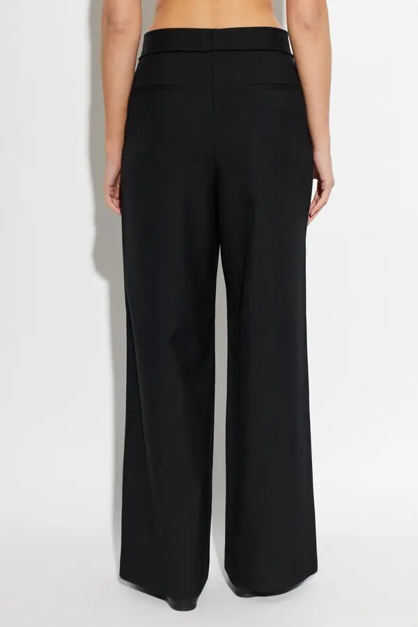 Officine Générale Azora' Wool Trousers - Black