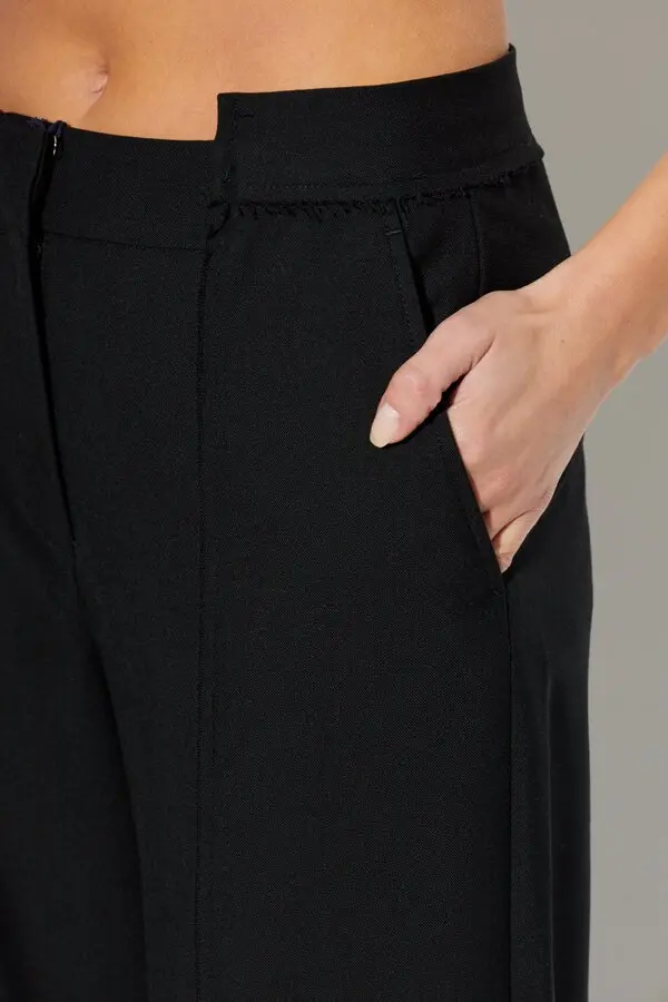 Officine Générale Azora' Wool Trousers - Black