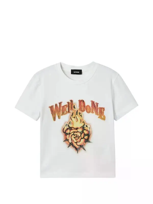 We11Done Graphic T-shirt - White