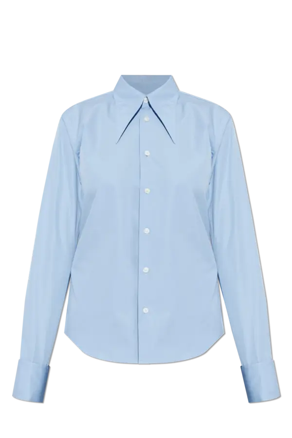 AMI Paris Cotton Shirt - Blue