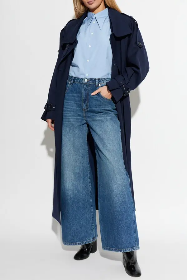 AMI Paris Cotton Shirt - Blue