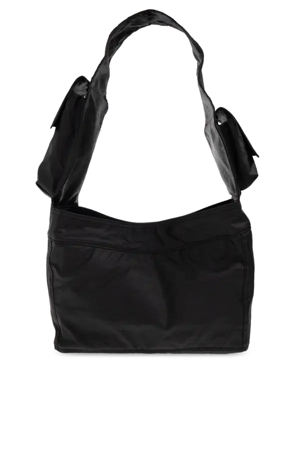 Y3 Newspaper Small' Shoulder Bag - Black