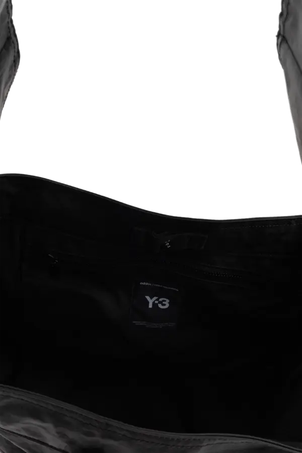 Y3 Newspaper Small' Shoulder Bag - Black