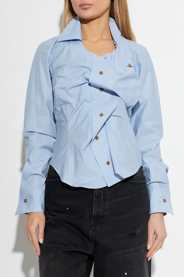 vivienne westwood dress shirt Vivienne Westwood W Violin Women Shirt