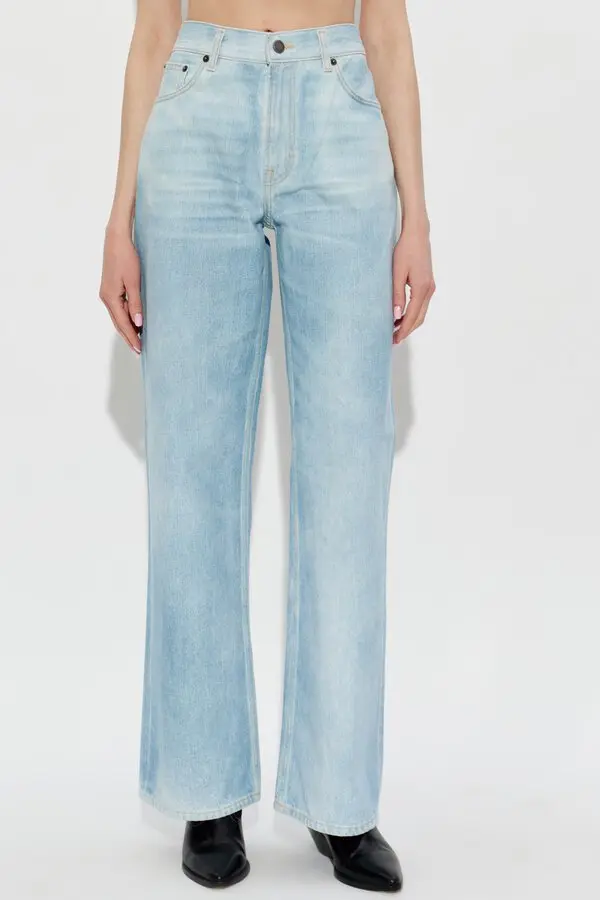 HAIKURE Korea" Bootcut Jeans - Light Blue