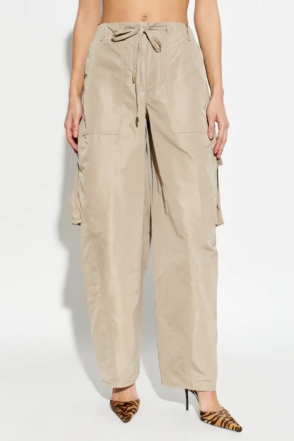 Alaïa Loose-fit Trousers - Grey
