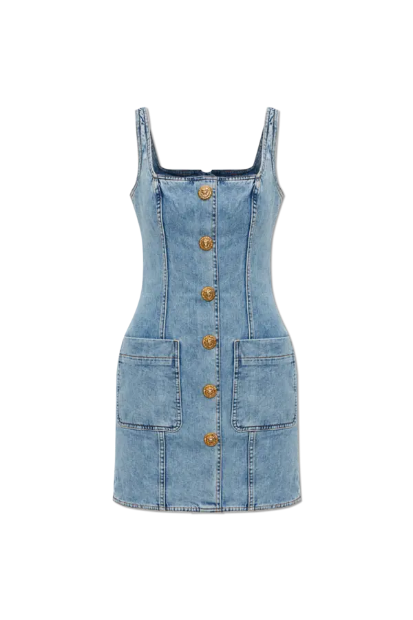 Balmain Denim Mini Dress