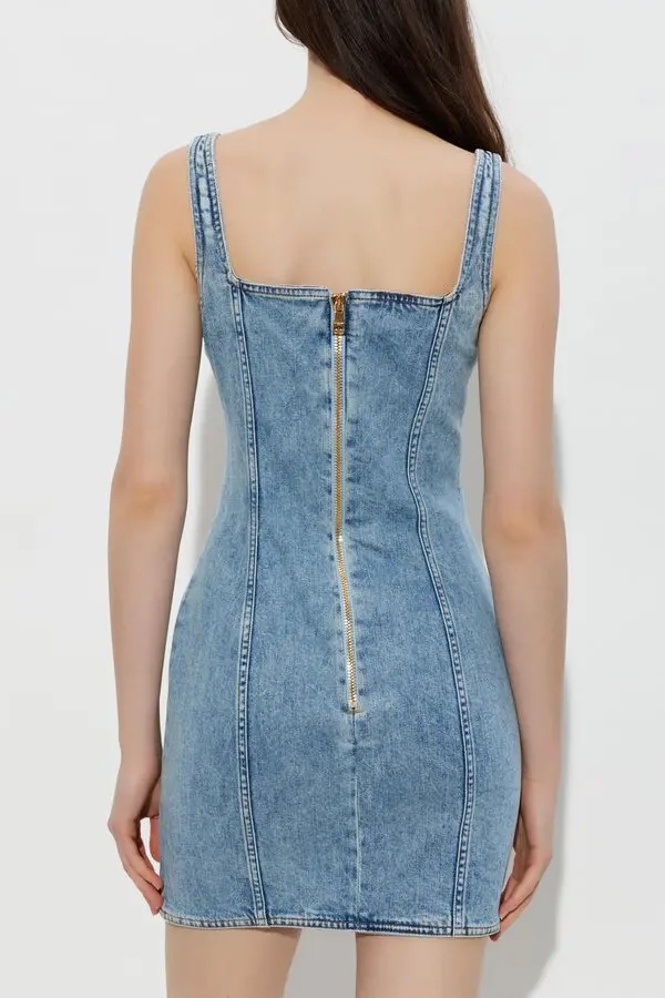 Balmain Denim Mini Dress