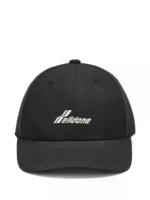 We11Done Logo-embroidered Baseball Cap - Black