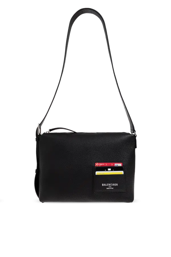 Balenciaga Credit Small' Shoulder Bag - Black